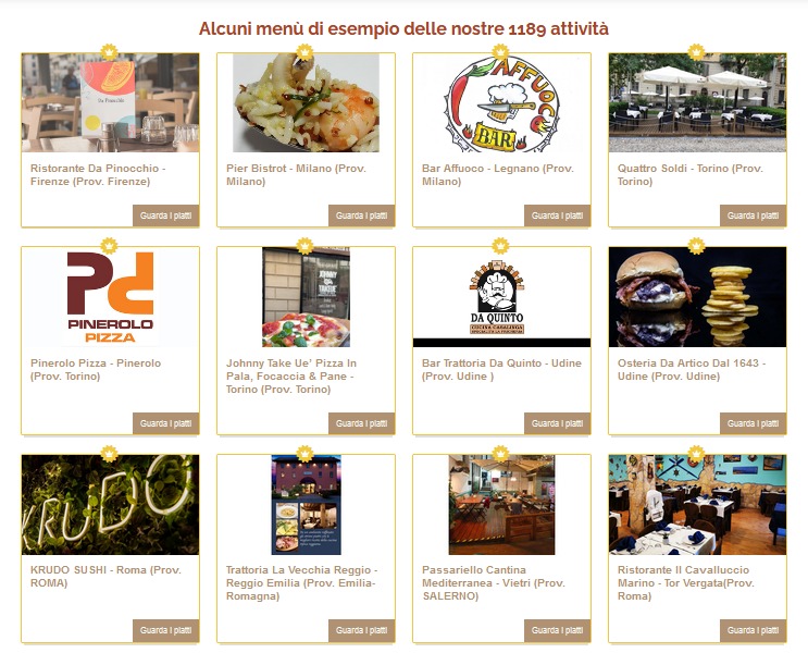 Esempi menu - Scoutmenu